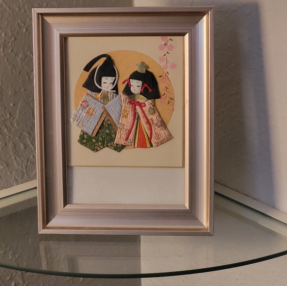 Art | Handmade Asian Card In Frame | Poshmark